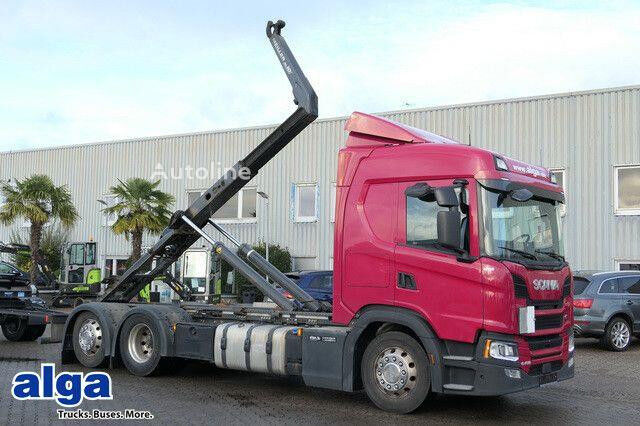 Scania G 450 6x2, Meiller RL 18.65, Retarder,Alu-Felgen kamion rol kiper