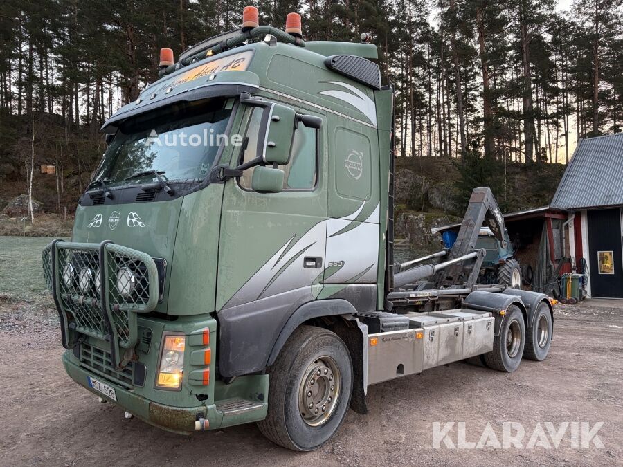 Prodaje se Volvo FH16 550 rol kiper sa kukom na aukciji