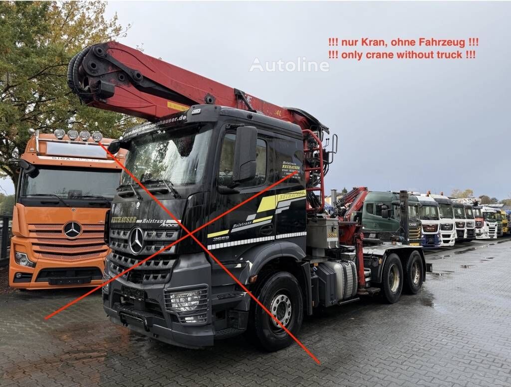 Mercedes-Benz Arocs 2653 6X4 Kran Kesla 2124L kamion rol kiper