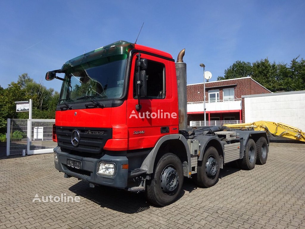 Mercedes-Benz Actros 3246 - Hook lift truck kamion rol kiper