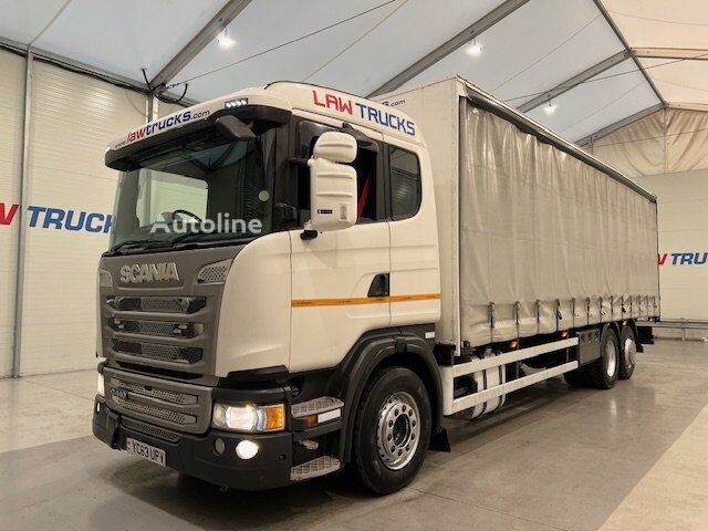 Scania G440 PDE 6x2 Rear Lift Sleeper Cab Curtainsider kamion sa klizna zavesa cerada