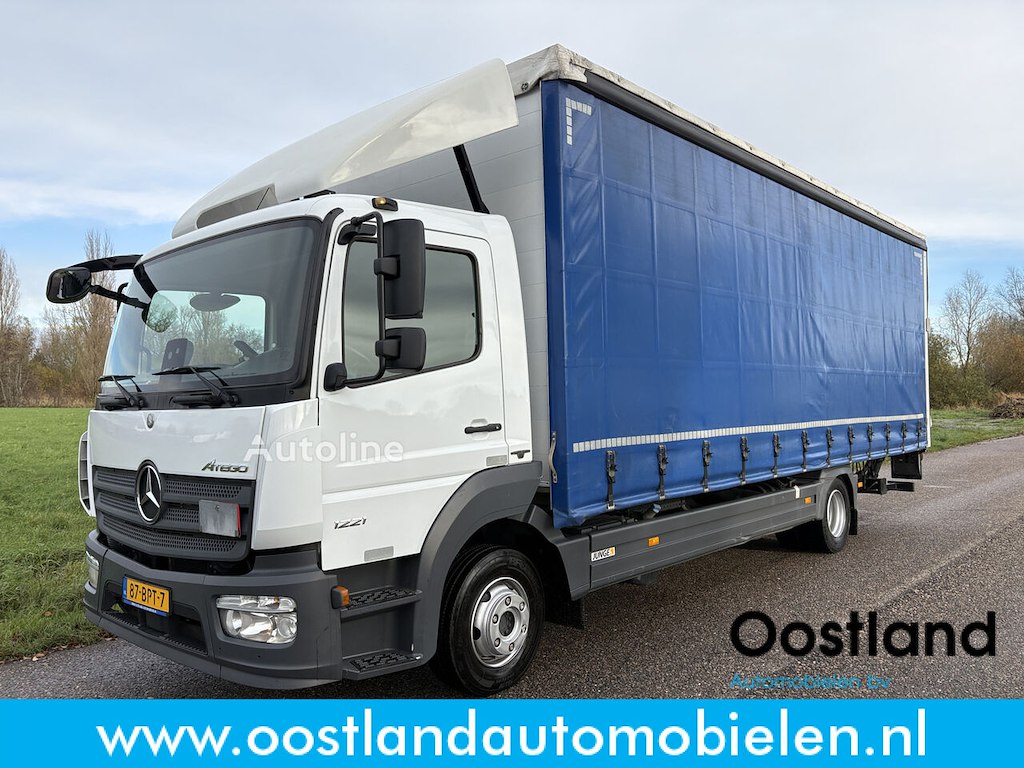 Mercedes-Benz Atego 1221 Euro6 BL Automaat kamion sa klizna zavesa cerada