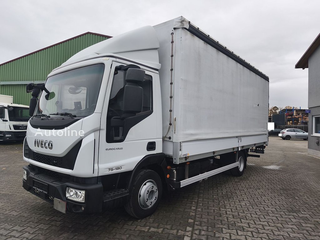 IVECO 75-190 kamion sa klizna zavesa cerada