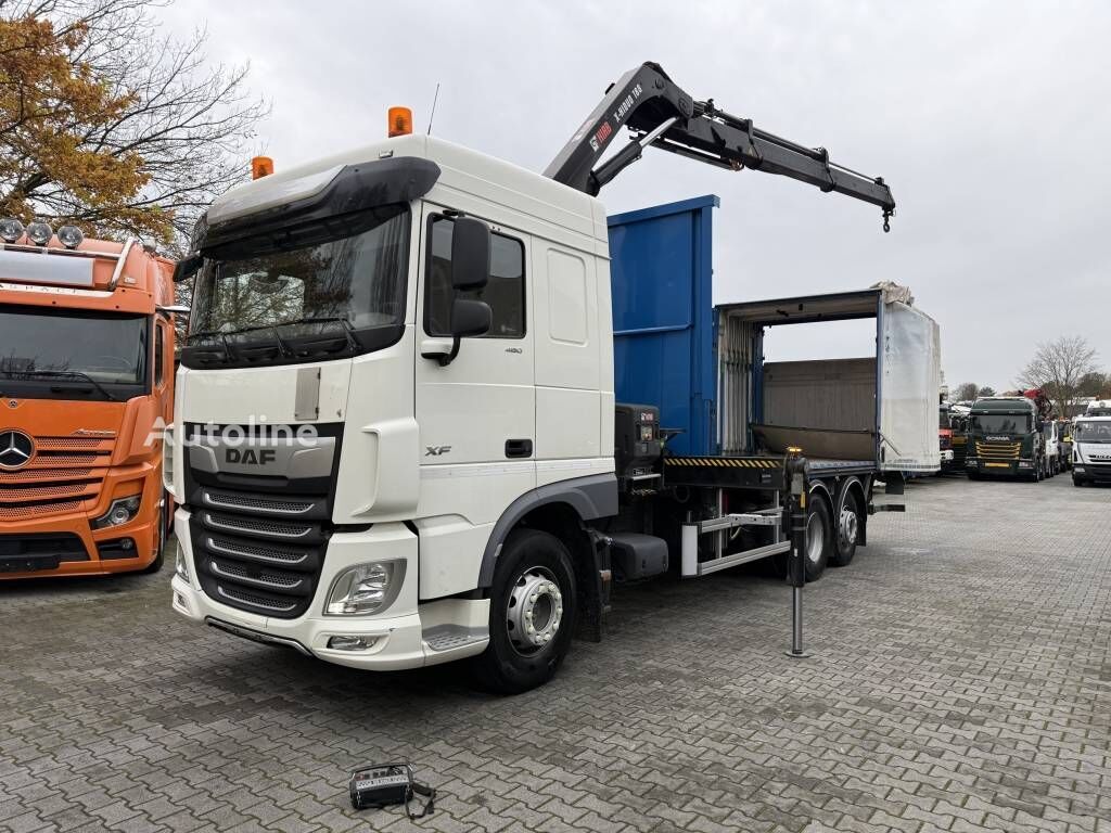 DAF XF480 kamion sa klizna zavesa cerada