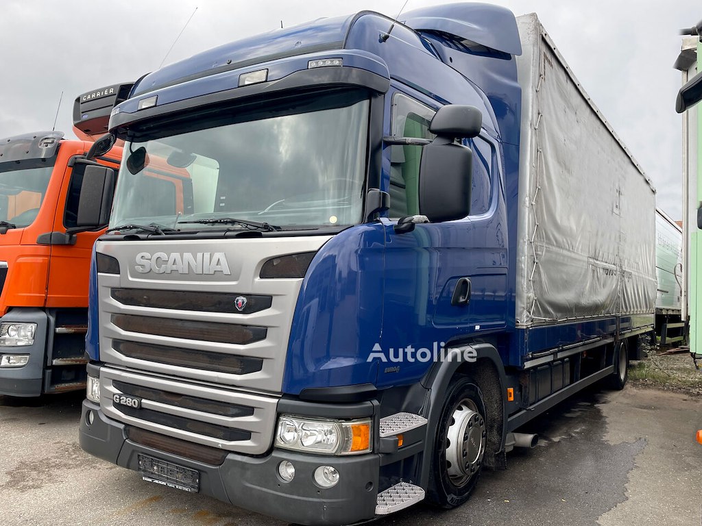 Scania G280 kamion sa klizna zavesa cerada