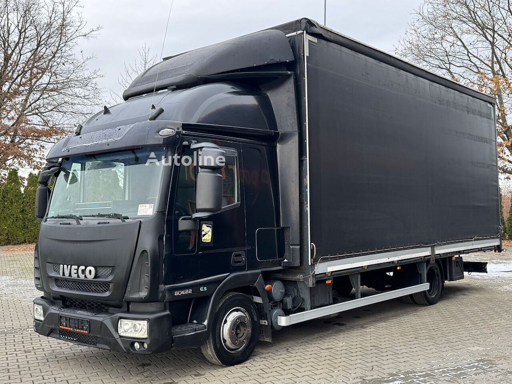 IVECO EUROCARGO ML80E22 4x2 EURO5 PLANDEKA FIRANA kamion sa klizna zavesa cerada
