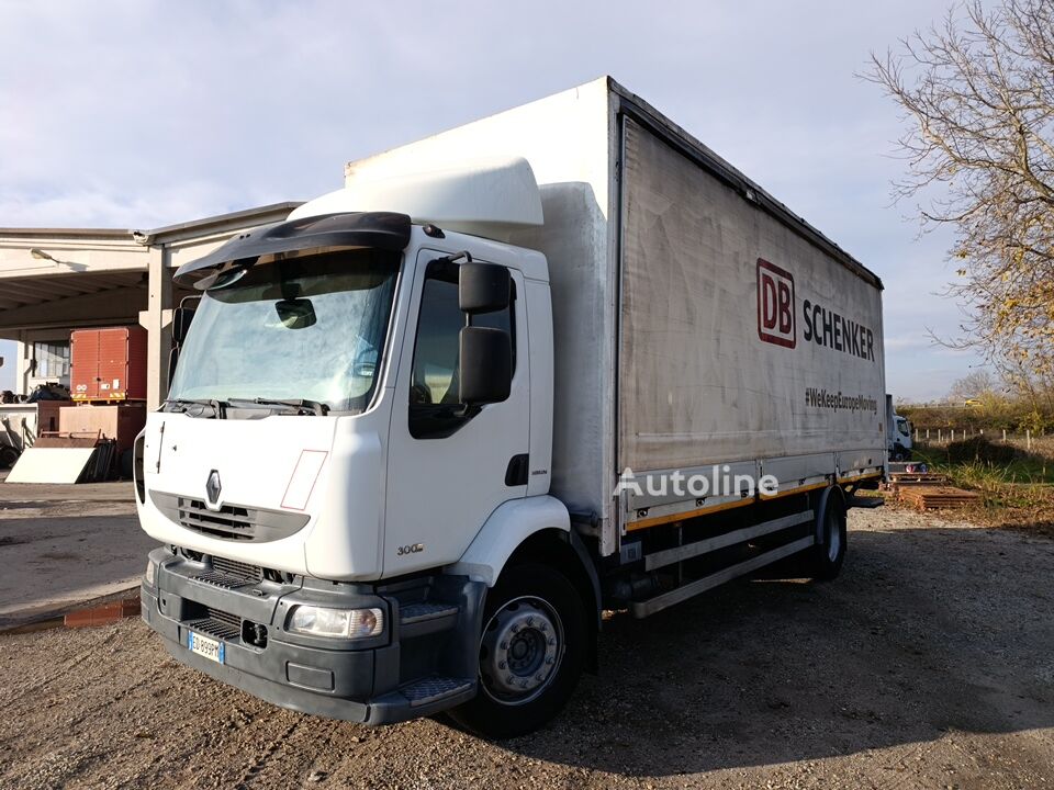 Renault MIDLUM 300.180 TELONATO 7,5 METRI + SPONDA 20 Q.LI kamion sa klizna zavesa cerada