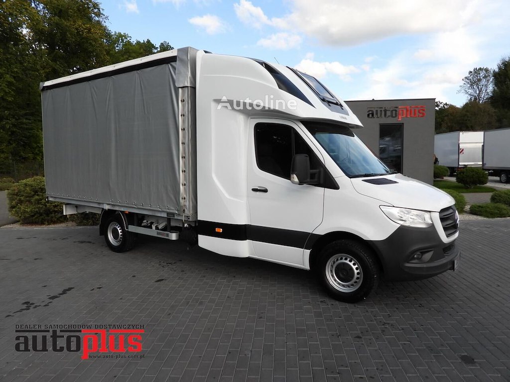 Mercedes-Benz SPRINTER 316 PLANDEKA 8 PALET WEBASTO TEMPOMAT KLIMATYZACJA 160 kamion s ceradom < 3.5t