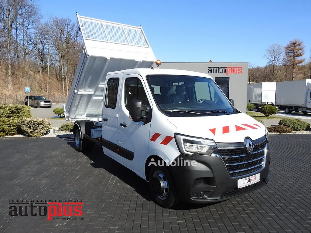 Renault MASTER WYWROTKA PODWÓJNA KABINA DOKA 6 MIEJSC TEMPOMAT KLIMATYZA kamion kiper < 3.5t