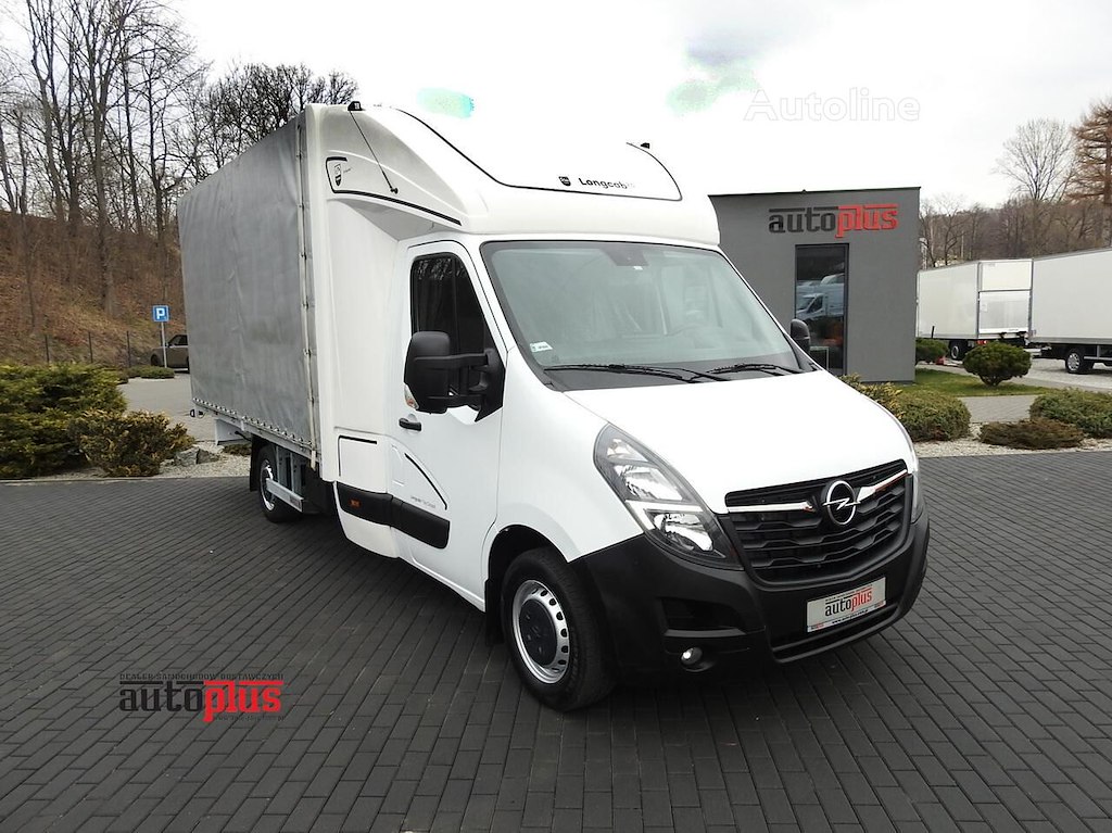 Opel MOVANO  PLANDEKA 8 PALET WEBASTO TEMPOMAT LEDY PNEUMATYKA KLIMAT kamion s ceradom < 3.5t