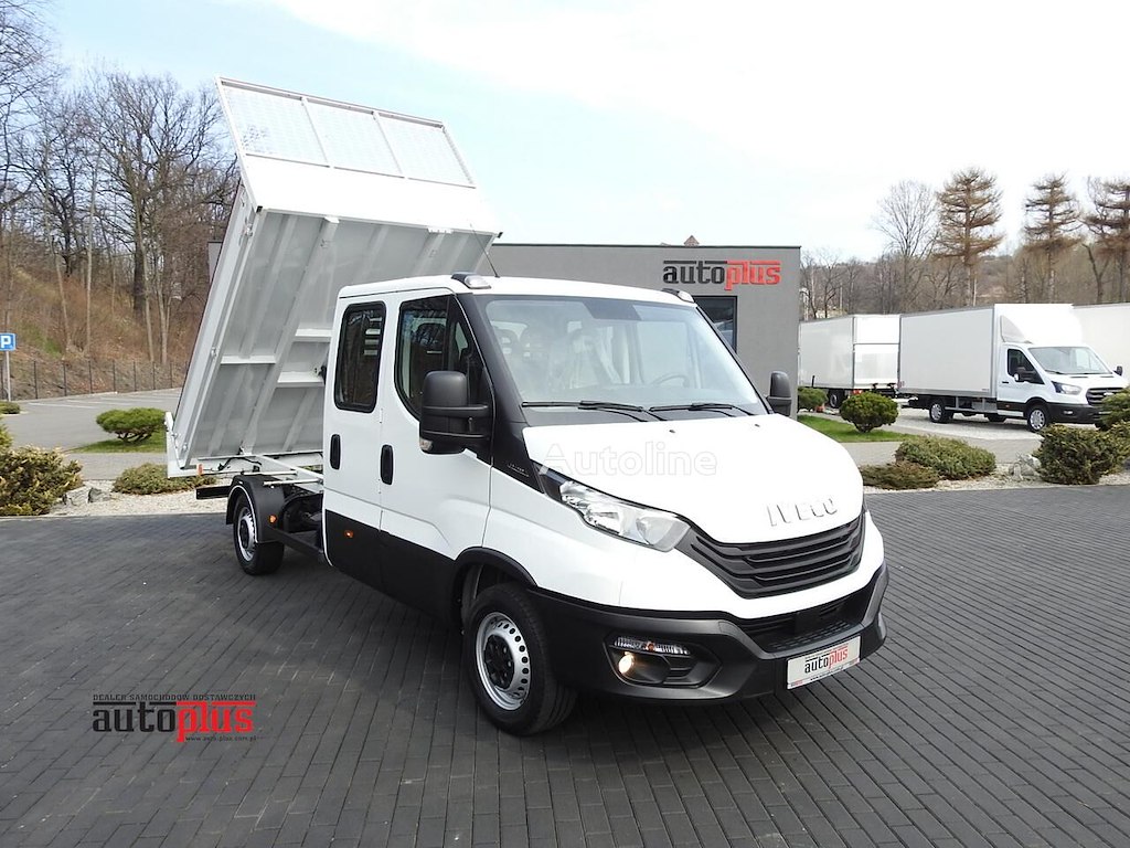 IVECO DAILY 35S14 WYWROTKA PODWÓJNA KABINA DOKA 7 MIEJSC TEMPOMAT KLIM kamion kiper < 3.5t