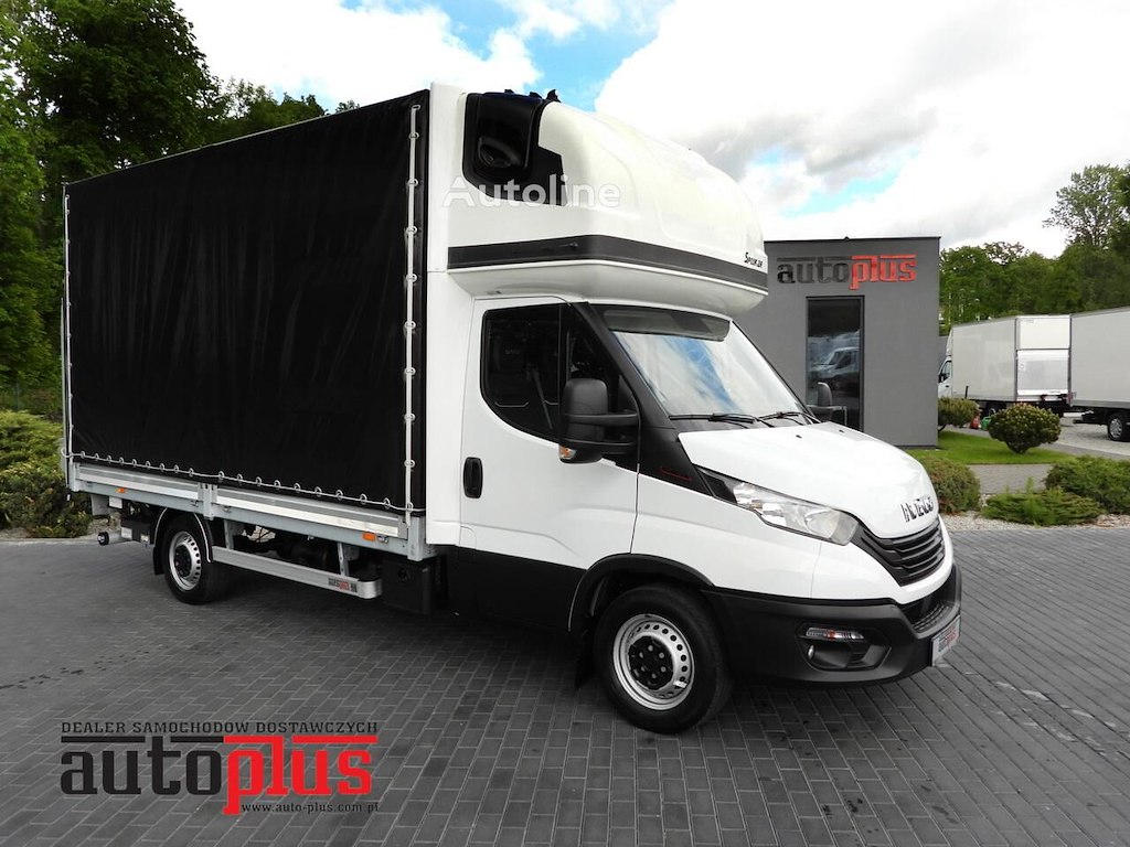IVECO DAILY 35S18 PLANDEKA WINDA 8 PALET WEBASTO TEMPOMAT KLIMATYZACJA kamion s ceradom < 3.5t