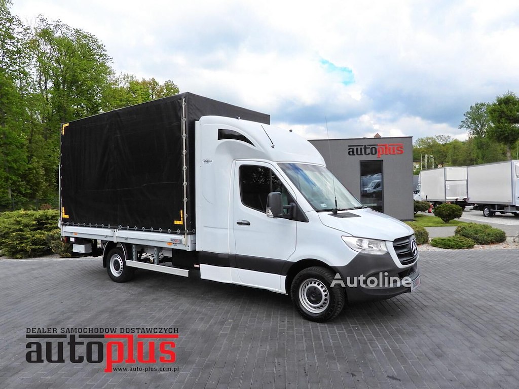Mercedes-Benz SPRINTER 316 PLANDEKA WINDA 8 PALET WEBASTO TEMPOMAT KLIMATYZACJ kamion s ceradom < 3.5t