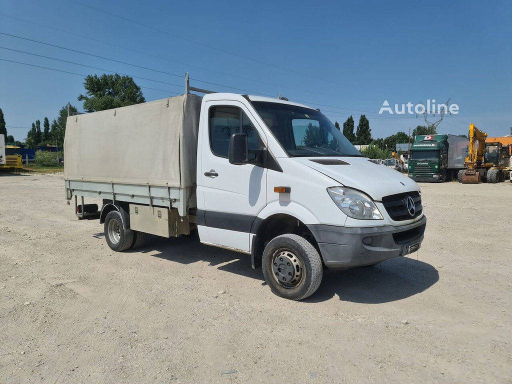 Mercedes-Benz Sprinter 519 CDi 4x4x - Pritsche+Plane kamion s ceradom < 3.5t