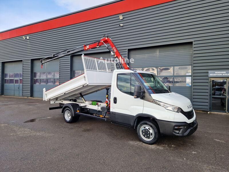 Novi IVECO Daily 35-160 BENNE + GRUE RADIOCOMMANDE + HYDRAULIQUE kamion kiper < 3.5t