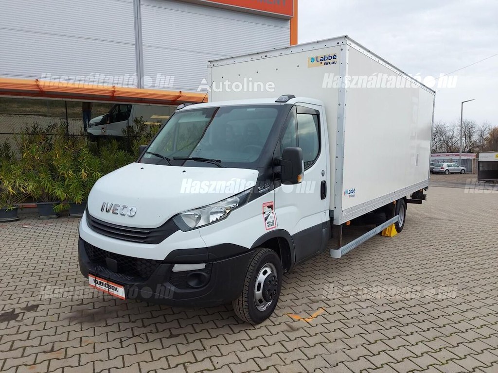IVECO DAILY 35C18 (50C18) DOBOZOS-EMELŐHÁTFALAS 5.40 m kamion furgon < 3.5t