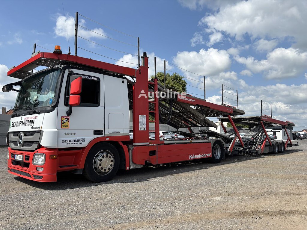 Mercedes-Benz MP3 1844 kassbohrer autotransporter