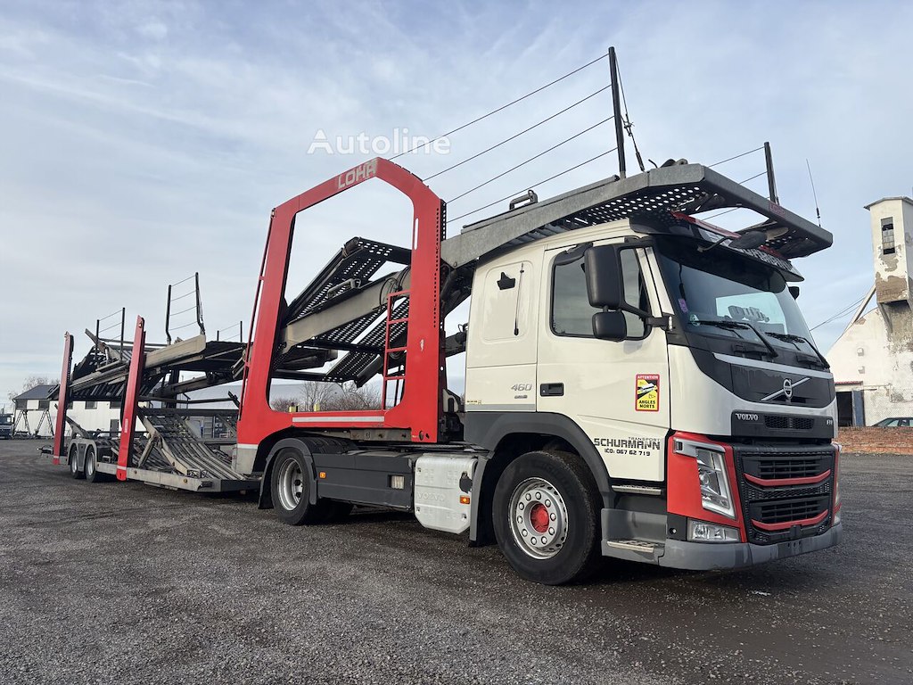 Volvo FM 13 460 + Lohr1.53 autotransporter + prikolica autotransportera