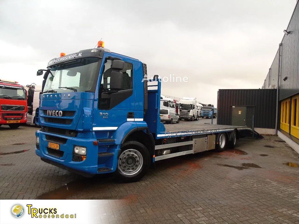IVECO Stralis 310 EEV + HYDRO RAMPS + 6X2 + EURO 5 autotransporter