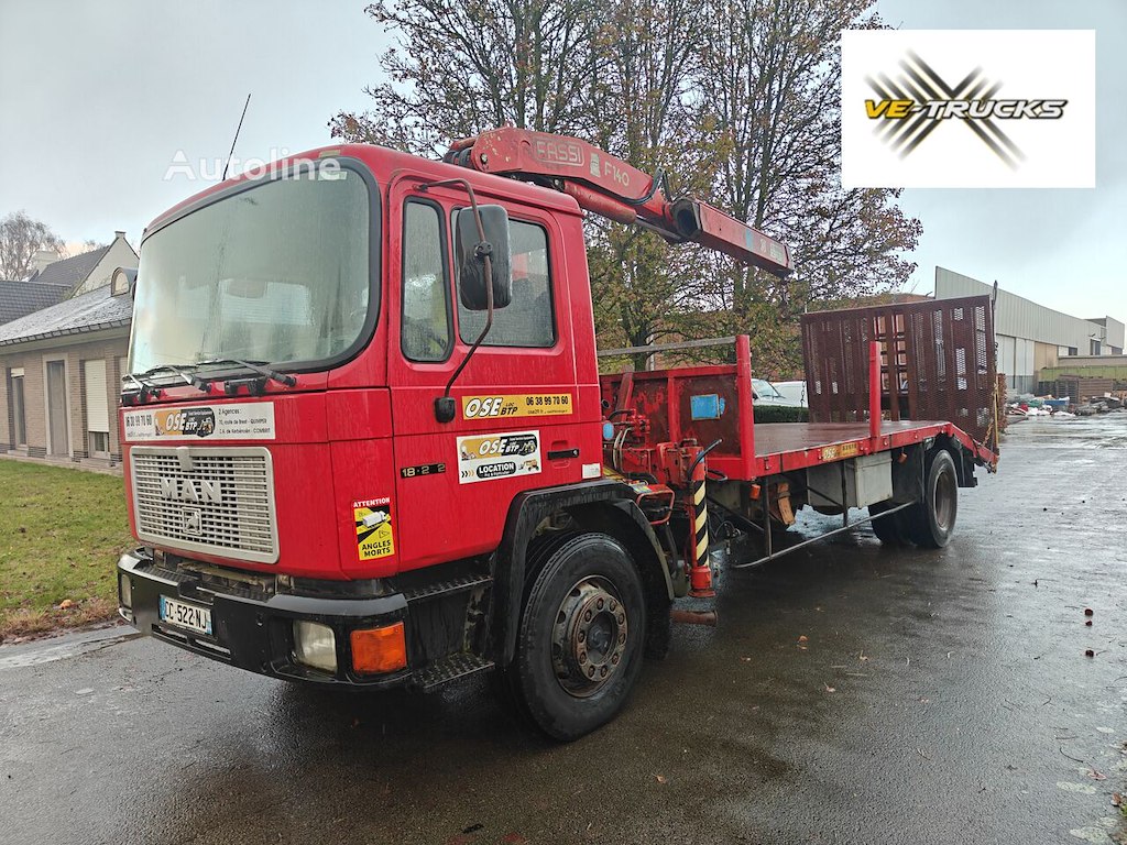MAN 18.272 XXX Full steel suspention XXX autotransporter