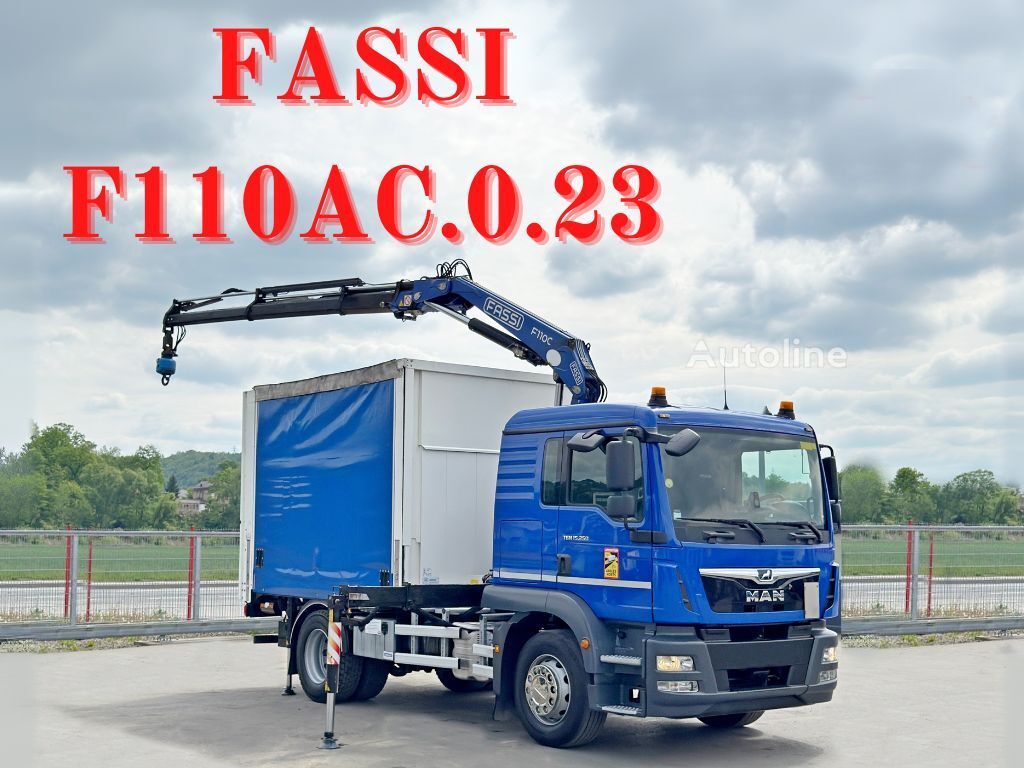 MAN TGM 15.250* FASSI F110A.0.23 * TOPZUSTAND kamion s ceradom