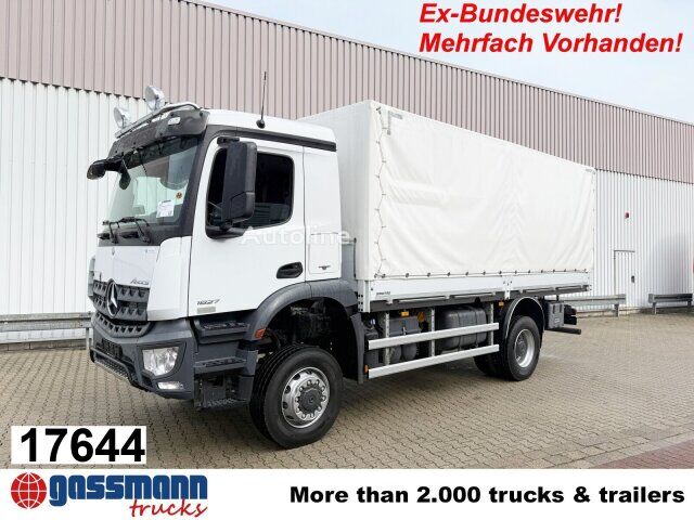 Mercedes-Benz Arocs 1827, Ex-Bundeswehr! kamion s ceradom