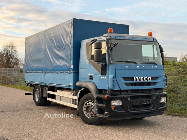 IVECO 190S36/9 Stralis Pritsche & Hebebühne 3 to. TOP kamion s ceradom
