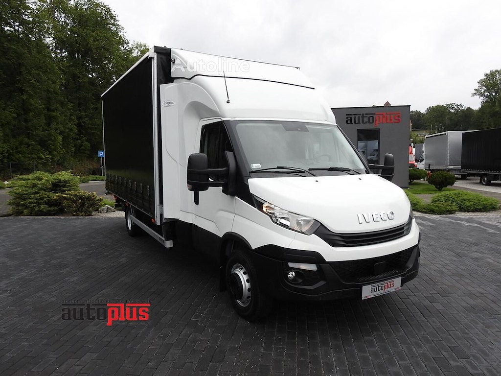 IVECO DAILY 70C18 PLANDEKA WINDA 12 PALET WEBASTO TEMPOMAT BLIŹNIACZE kamion s ceradom