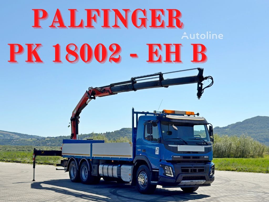 Volvo FMX 500 * PK 18002 - EH B + FUNK/6x4 * TOP kamion platforma