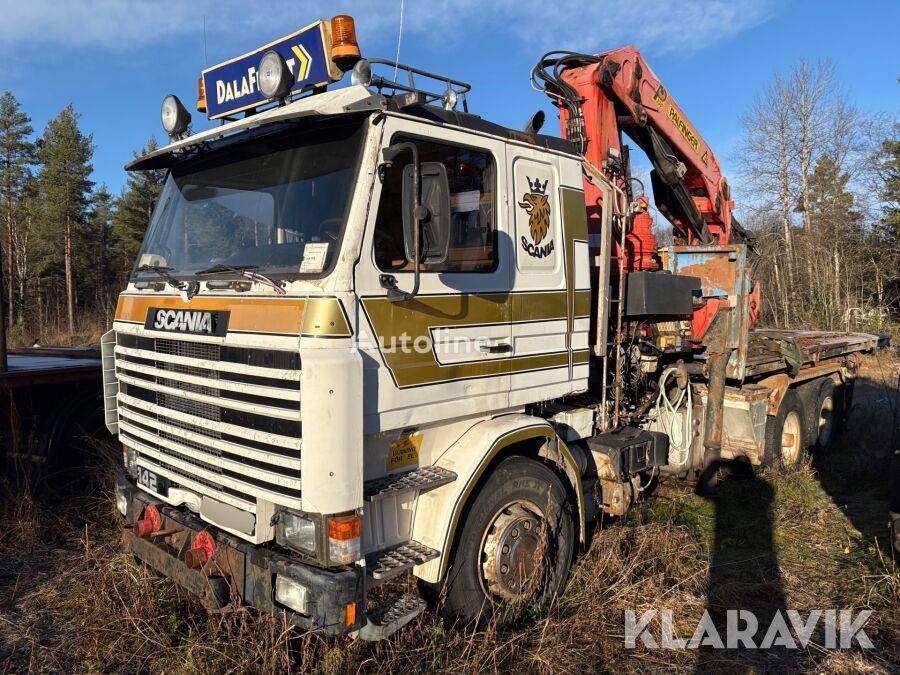 Prodaje se Scania 142 kamion platforme na aukciji