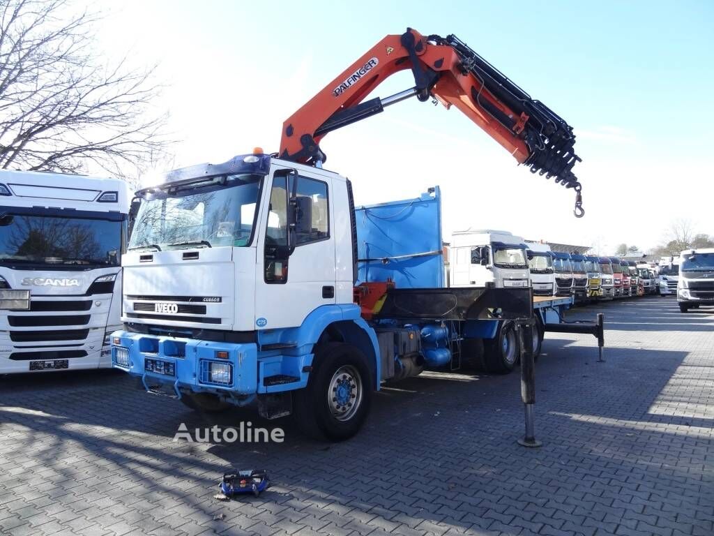 IVECO EuroTrakker 260E31 6X4 Palfinger 36002 kamion platforma