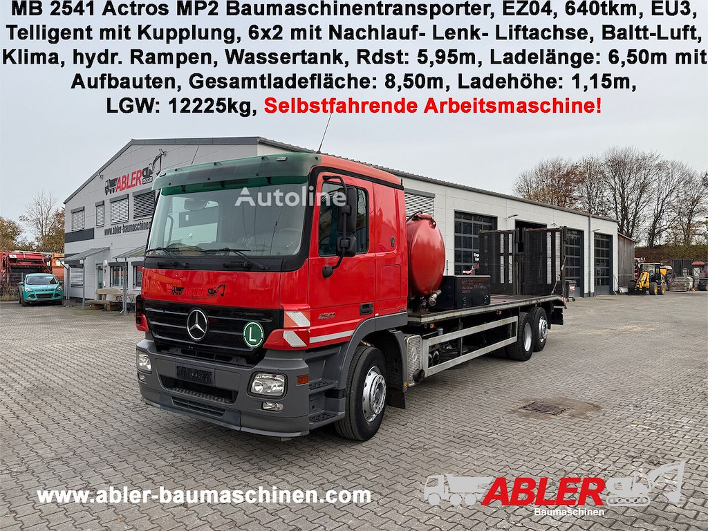Mercedes-Benz Actros 254 kamion platforma