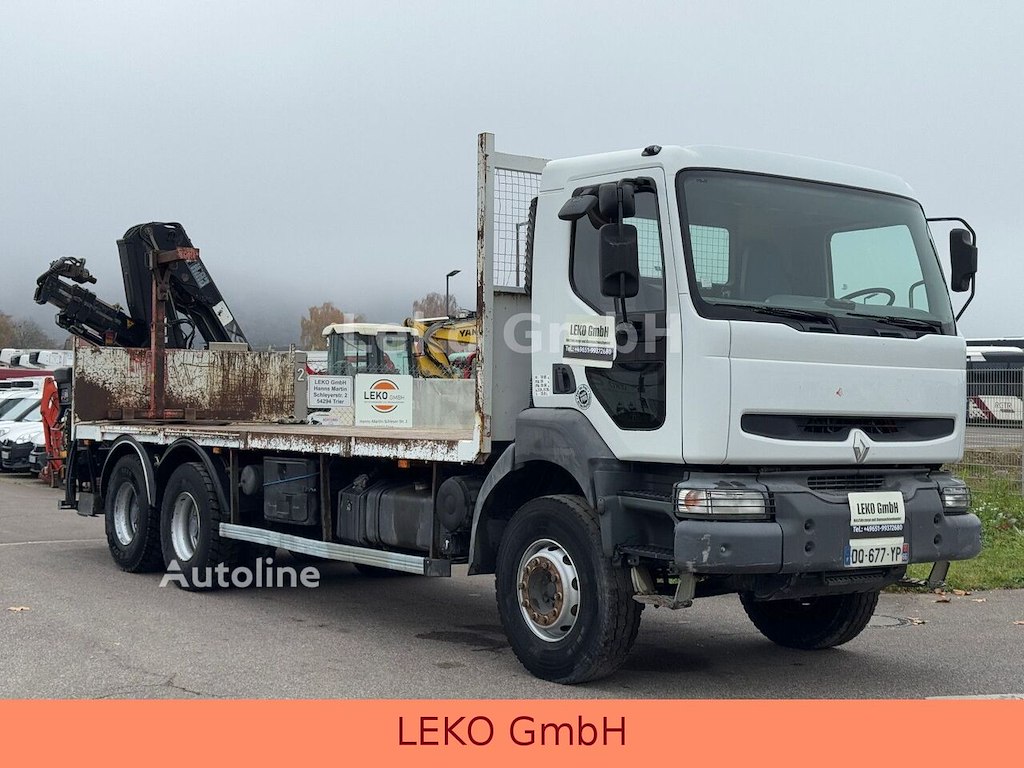 Renault Kerax 380 kamion platforma