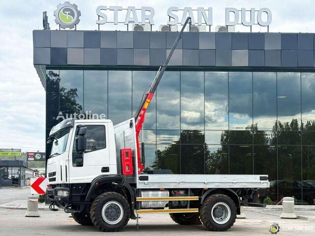 IVECO Eurocargo 4x4 HMF 202 Euro 6 mileage: 76,000 k kamion platforma