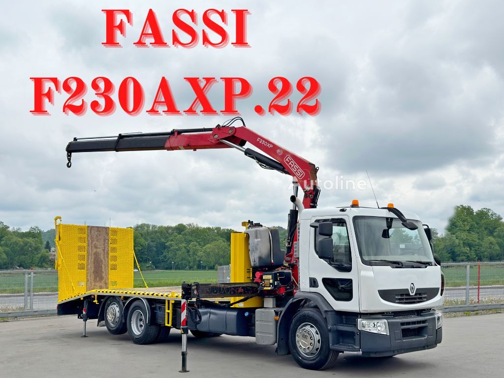 Renault PREMIUM 370 * FASSI F230AXP.22 + FUNK* TOP šlep auto