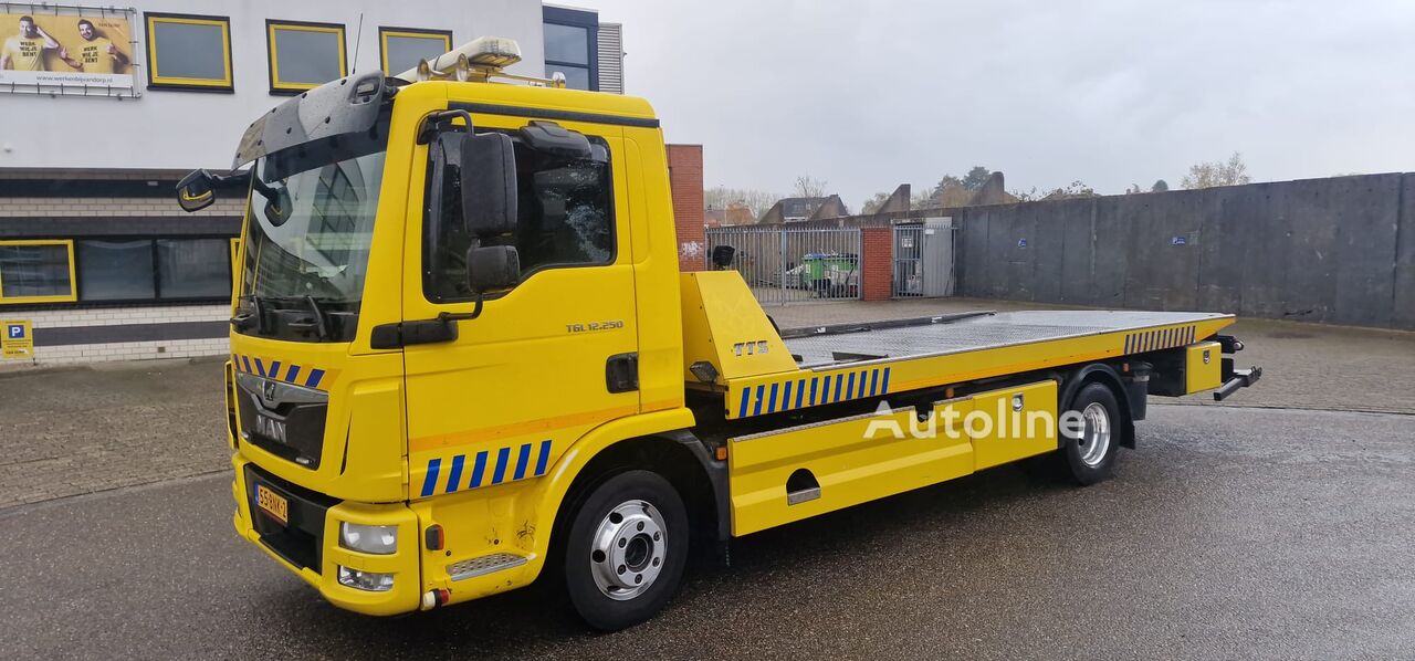 MAN TGL 12.250 Towtruck plateau šlep auto