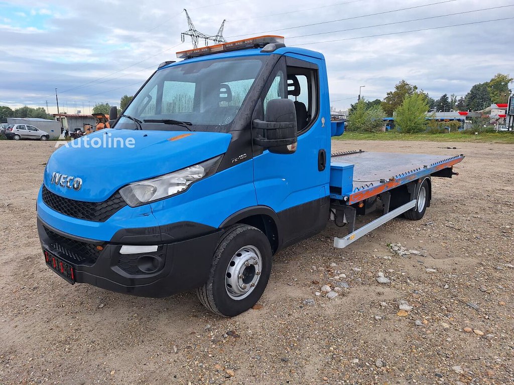 IVECO Daily 72-150 - hydro platform + winch - car transporter šlep auto