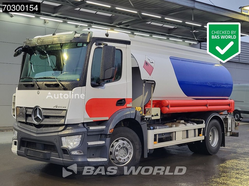 Mercedes-Benz Antos 1824 4X2 13500ltr Fuel tanker 4 comparments ADR Automatic autocisterna za gorivo
