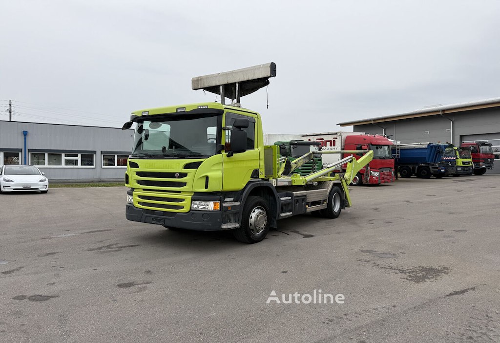 Scania P280 kamion autopodizač kontejnera