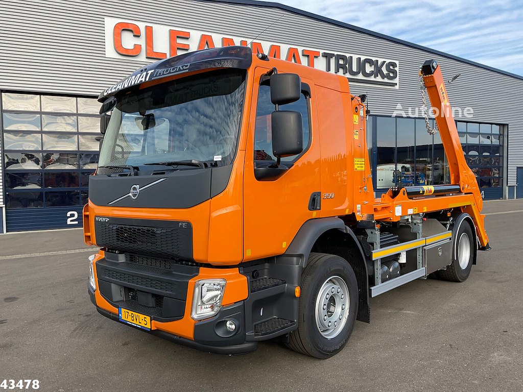 Volvo FE 350 Hyva 14 Ton portaalarmsysteem kamion autopodizač kontejnera