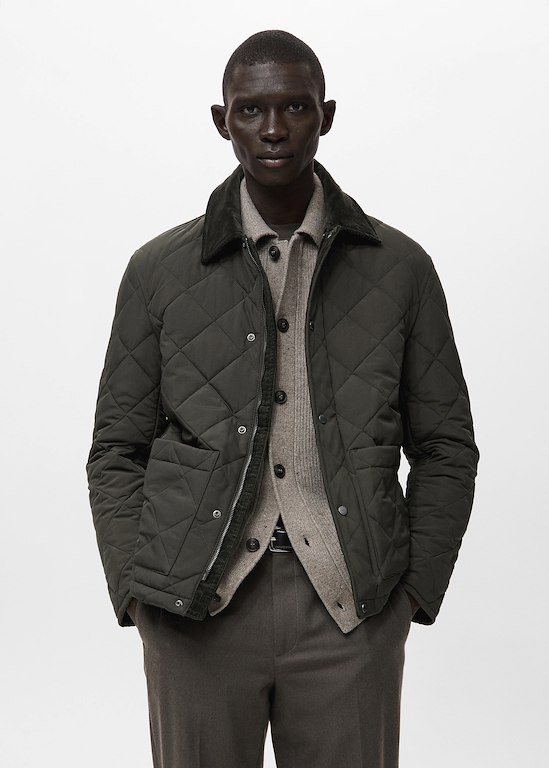 QUILTED WATER REPELLENT JACKET
