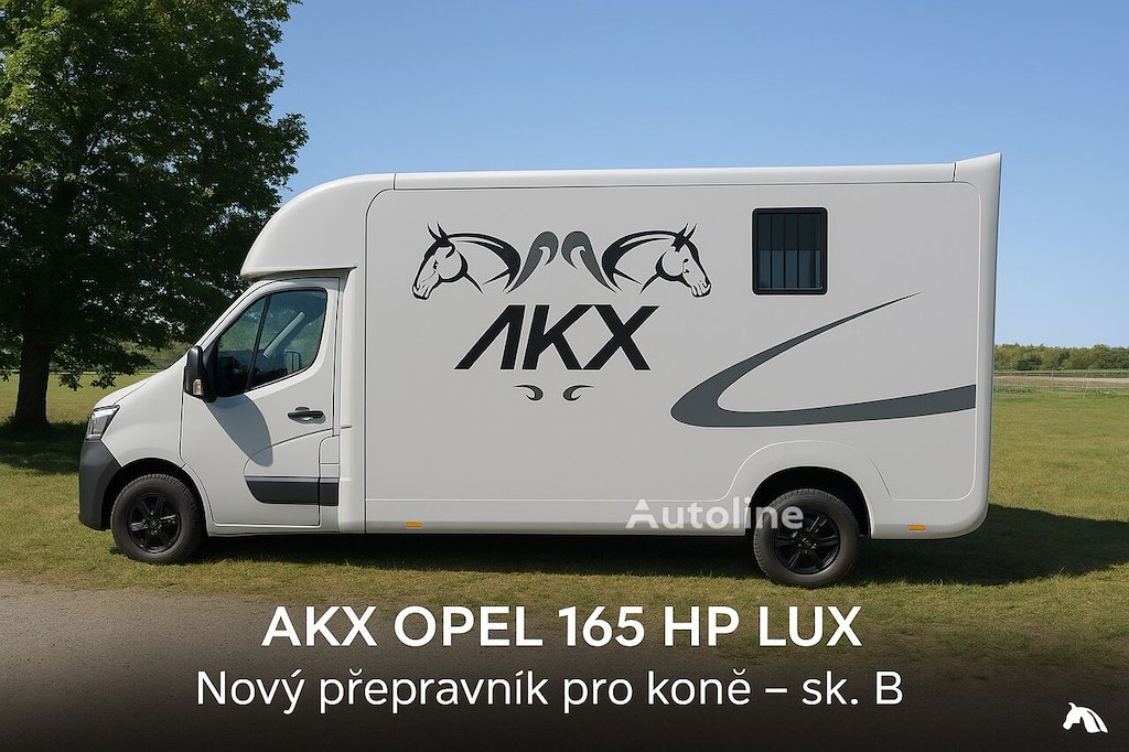 Novi Opel Movano kamion za prevoz konja