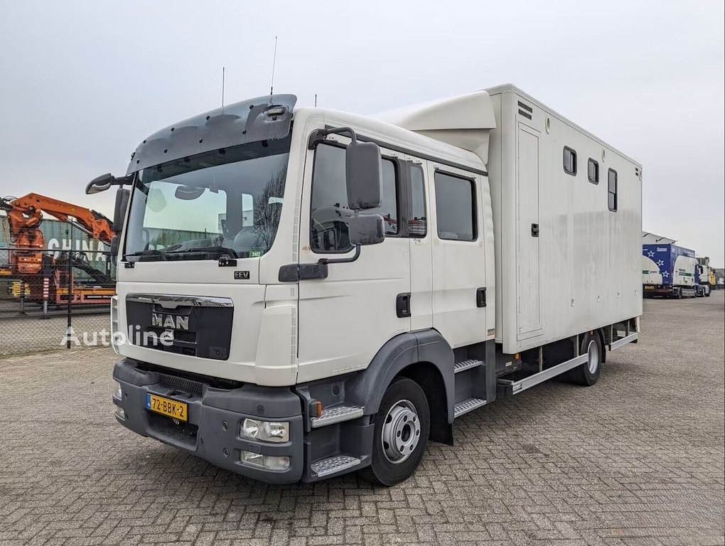 MAN TGL 12.180 - Doka Horse transporter kamion za prevoz konja