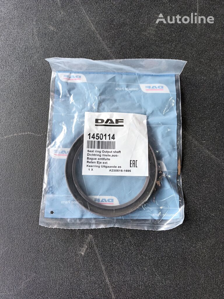 SEAL RING 1450114 drugi delovi motora za DAF kamiona