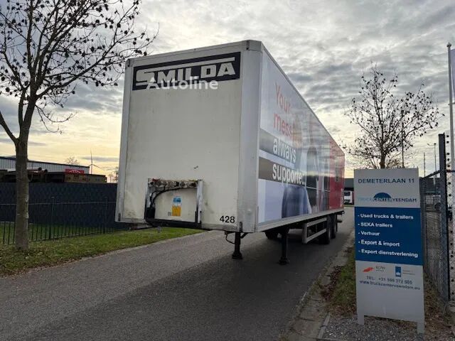 Tracon TRAILERS 2-axle closed box Tridec steering taillift 2 ton furgon poluprikolica