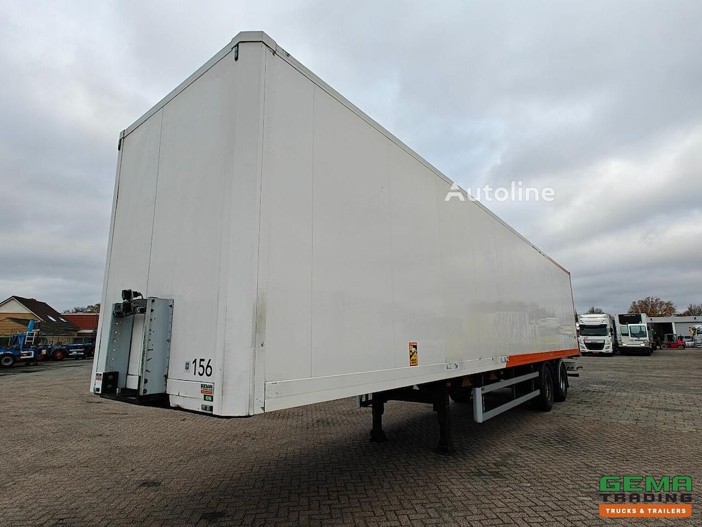 System Trailers TRAILER TFS 18 2 Axles BPW - Closed Body 13.60m - Tridec Steerin furgon poluprikolica
