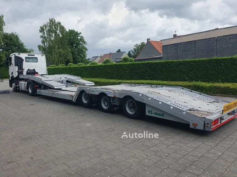 VS-mont VSAT02 -Belgische Trailer - Truck transporter poluprikolica autotransportera