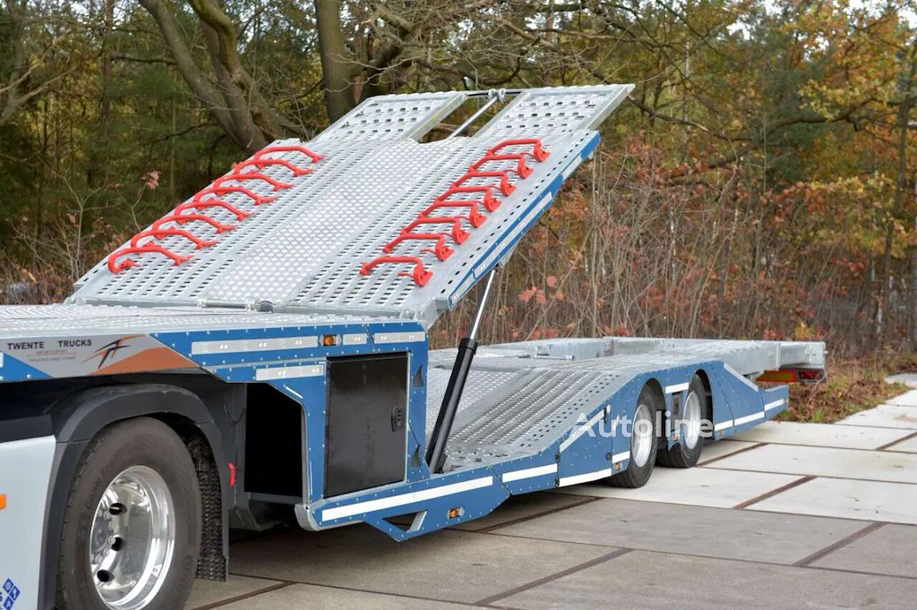 Nova STU Trailers Car transporter 4 loader Hydraulic ramps poluprikolica autotransportera