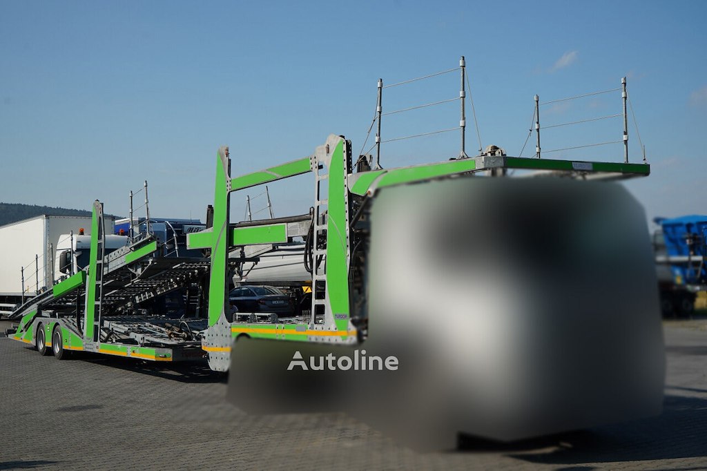 Rolfo AUTOTRANSPORTER  / LORA  / AUTOLAWETA / NA  9 AUT / poluprikolica autotransportera