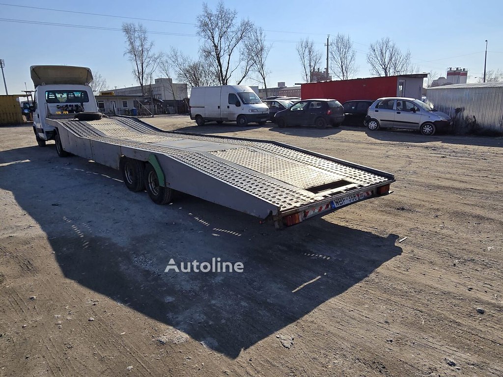 Trailer BV 1000 BE - 9,8 m + Winch poluprikolica sa niskom platformom